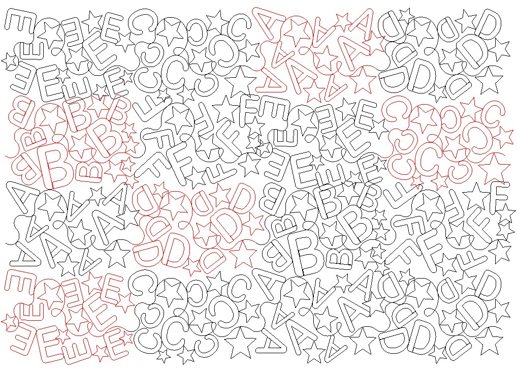 Alphabet Star E2E Bundle - Digital Bundles Patterns | Sweet Dreams Quilt Studio